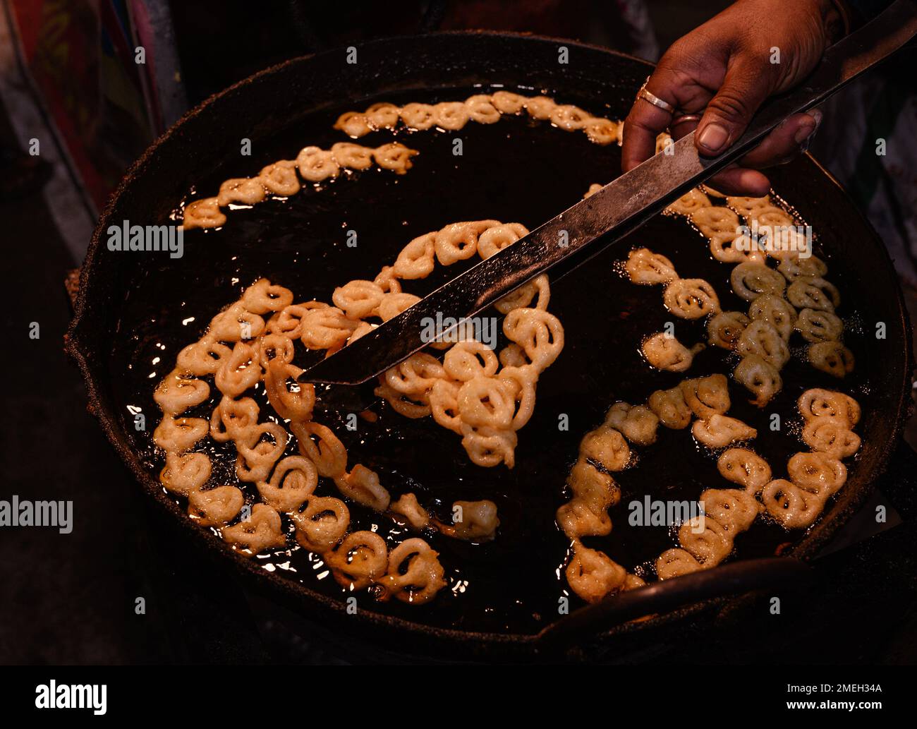 Jalebi is a very popular sweet snack in south and west Asia, Africa ...