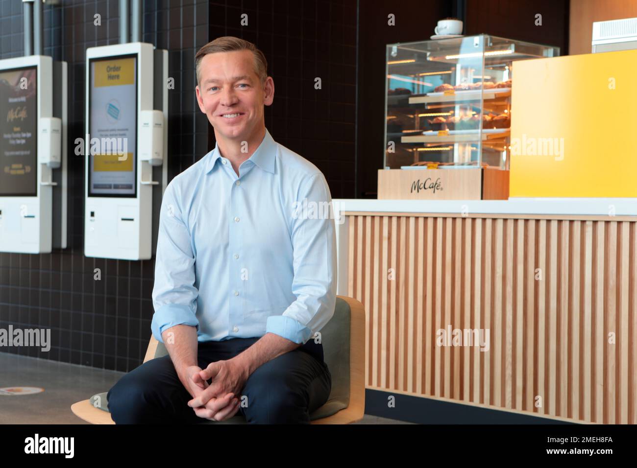 IMAGE DISTRIBUTED FOR MCDONALD'S - McDonald's CEO Chris Kempczinski at ...