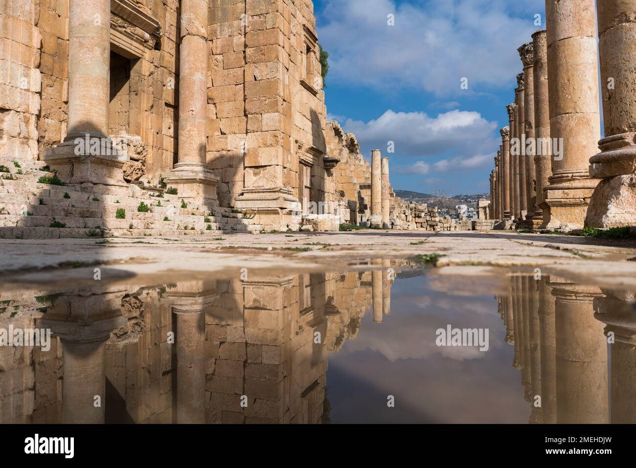 Greco-Roman city of Gerasa, Jerash, Jordan, Asia Stock Photo - Alamy