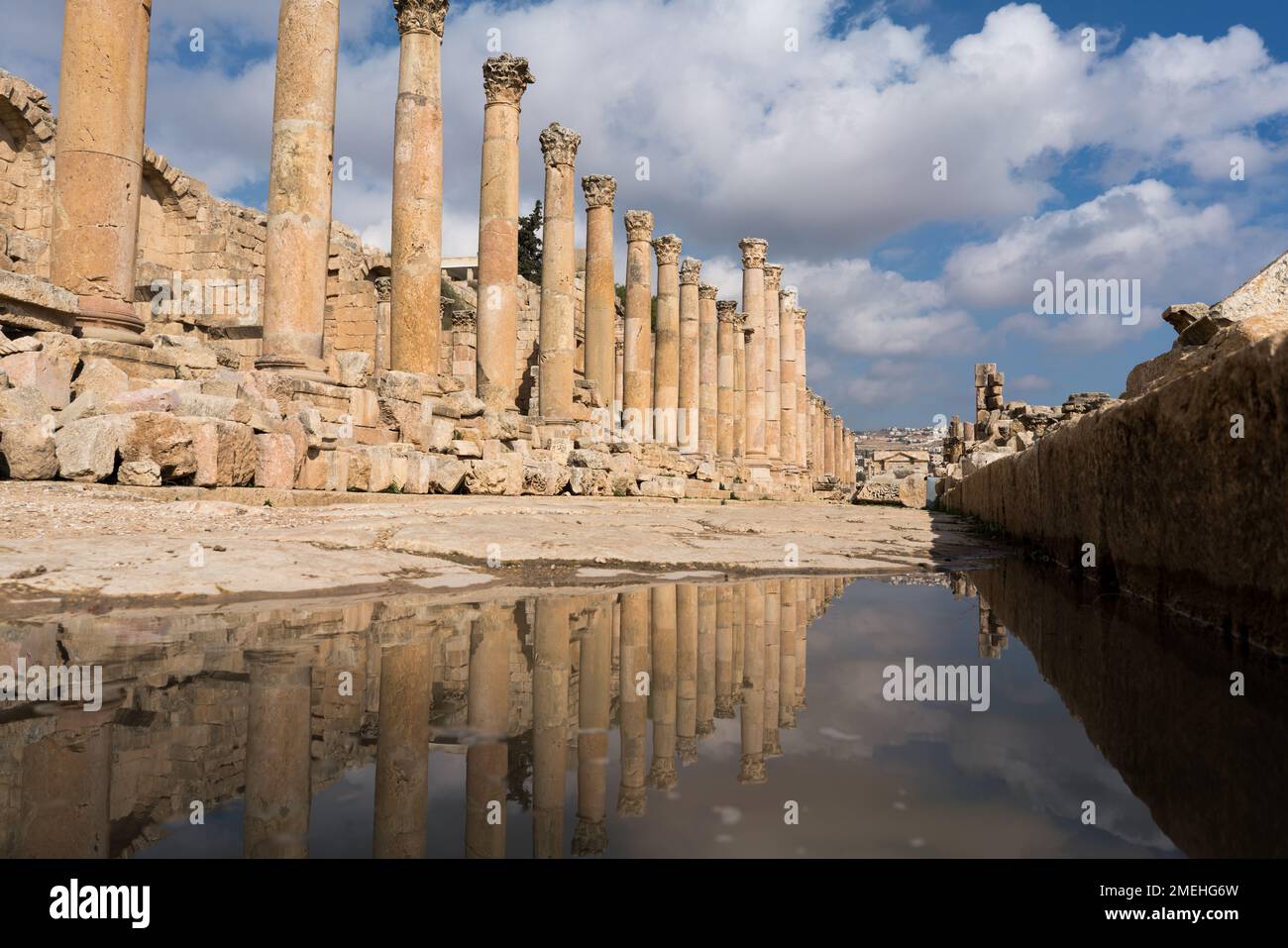 Greco-Roman city of Gerasa, Jerash, Jordan, Asia Stock Photo - Alamy