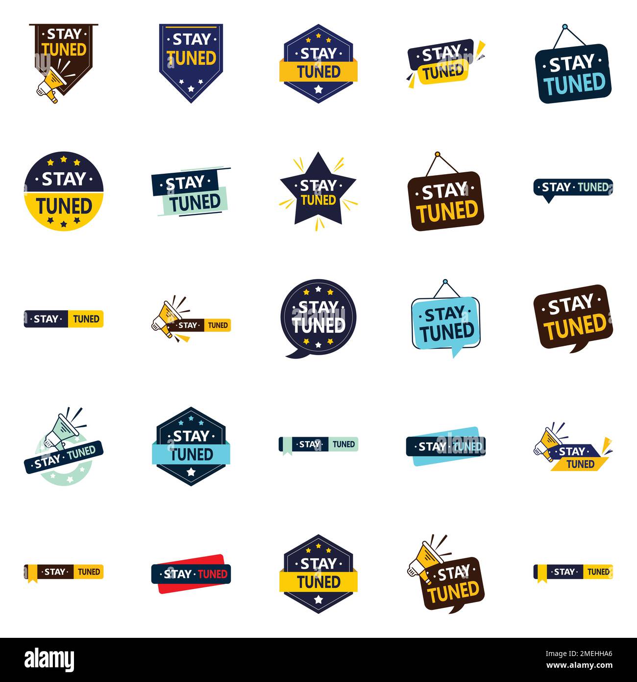 Stay Tuned 25 Innovative vector images for a contemporary and cutting ...
