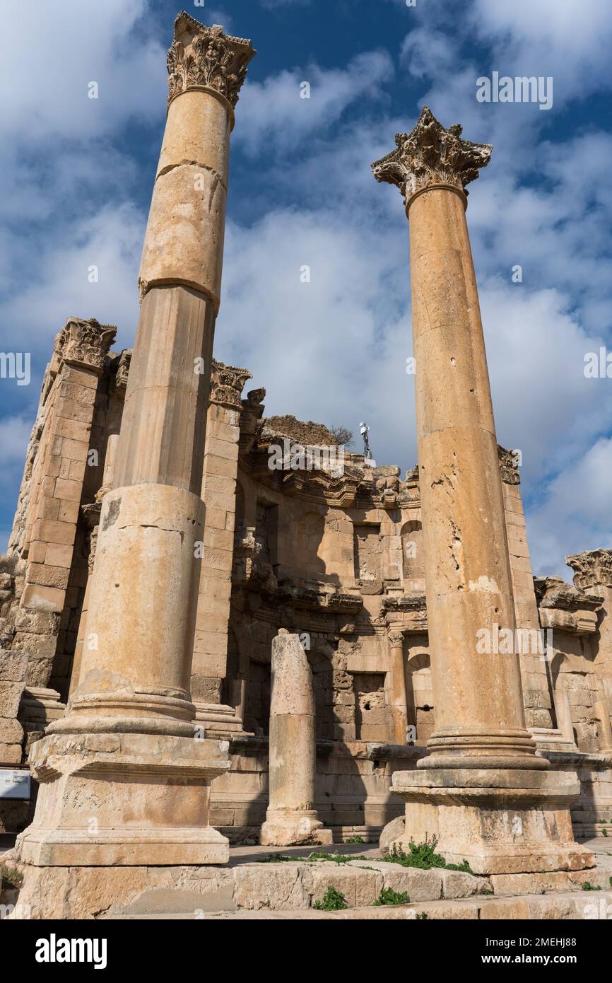 Greco-Roman city of Gerasa, Jerash, Jordan, Asia Stock Photo - Alamy