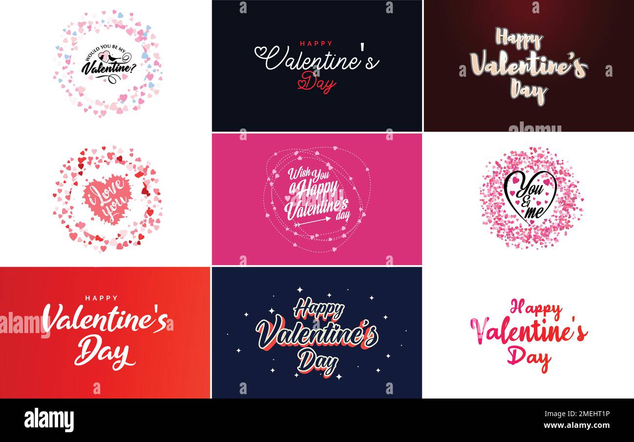 Pink October logo with hearts and calligraphy lettering isolated on ...