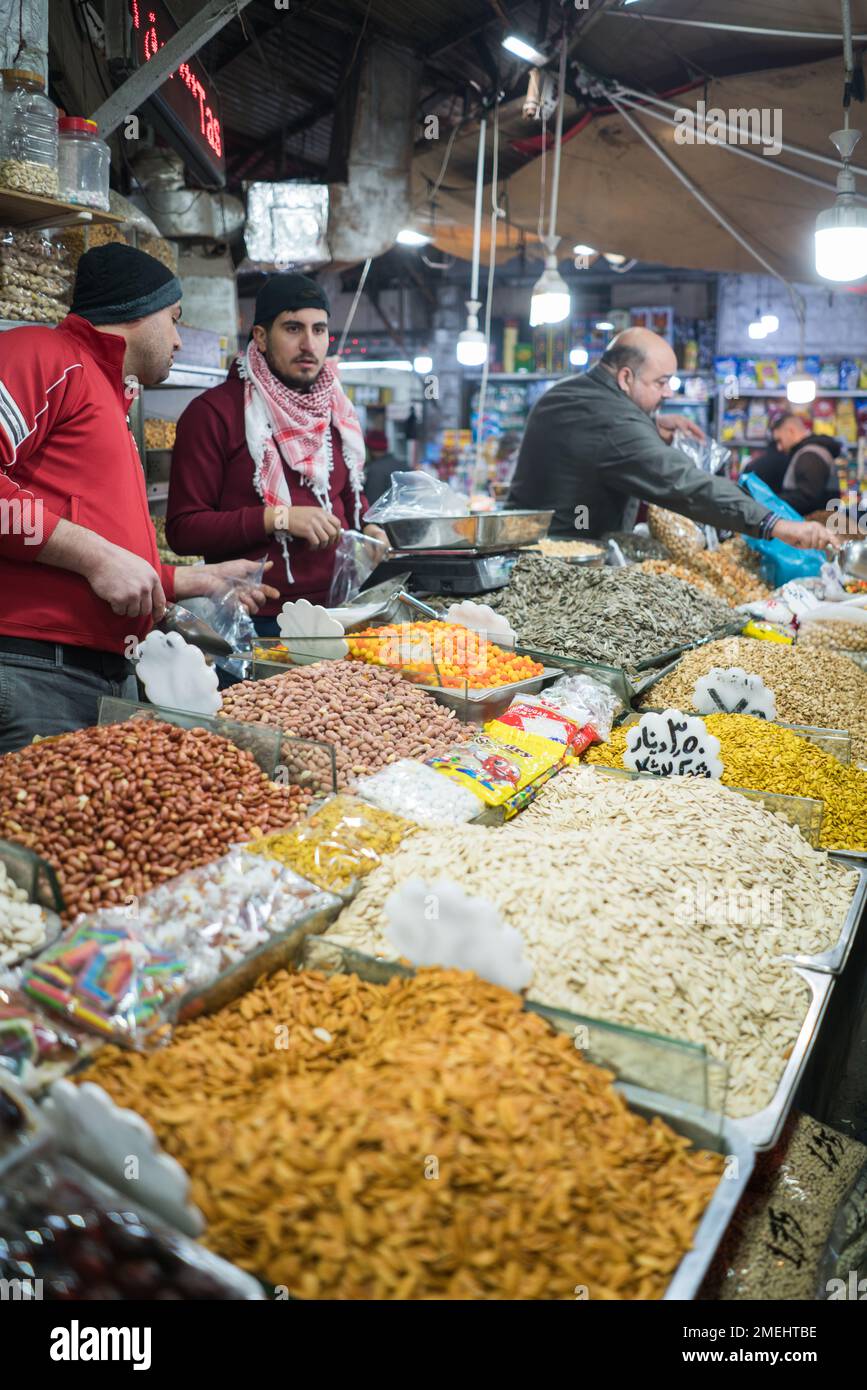 Street market in Amman, Jordan, Asia Stock Photo - Alamy
