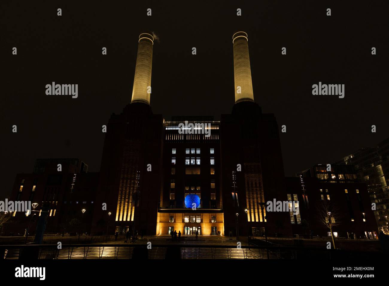 Battersea Power Station Light Festival 2023 Stock Photo - Alamy