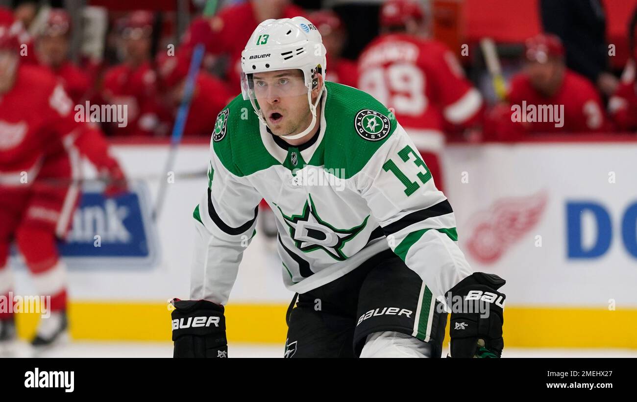 Dallas Stars' Mark Pysyk plays against the Detroit Red Wings in the ...