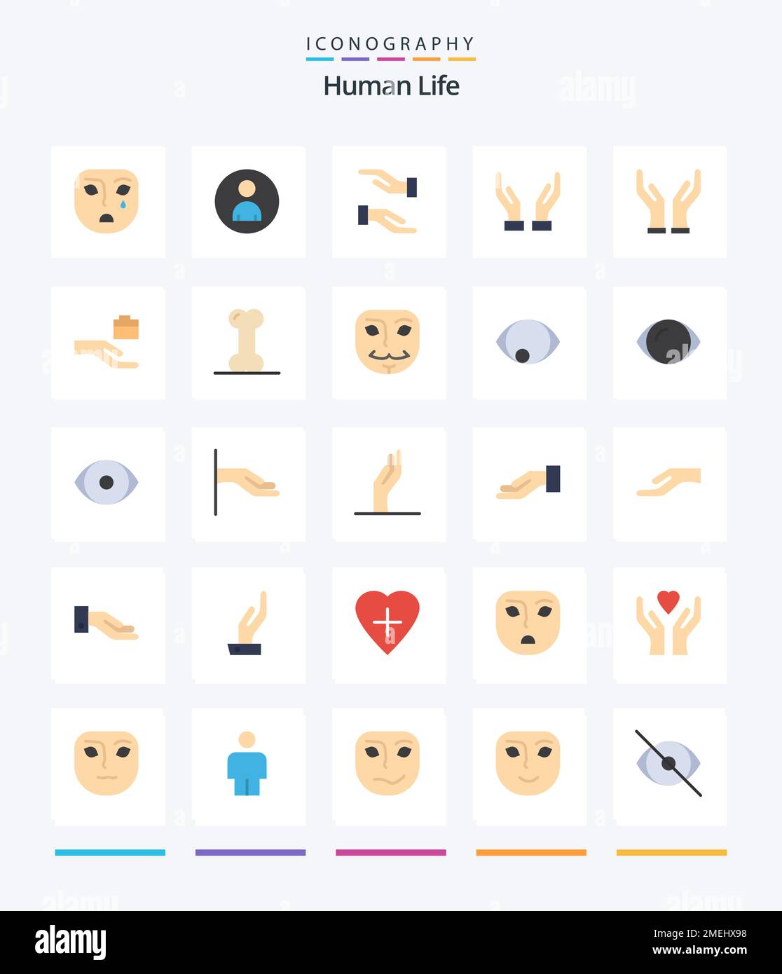 Human hand joints Stock Vector Images - Alamy