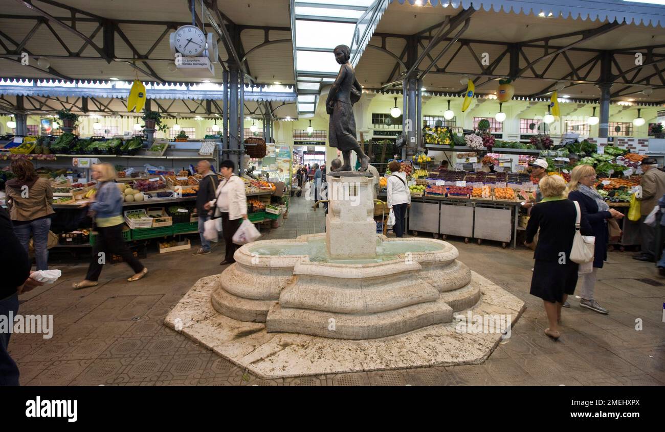 The beautiful market hall in Modena Stock Photo - Alamy