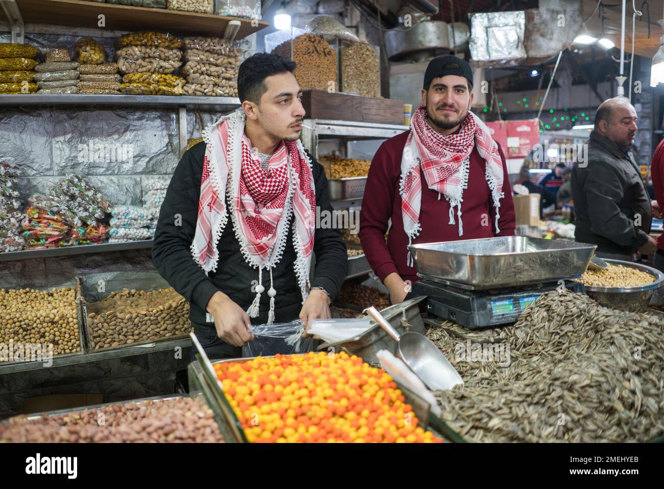 Street market in Amman, Jordan, Asia Stock Photo - Alamy