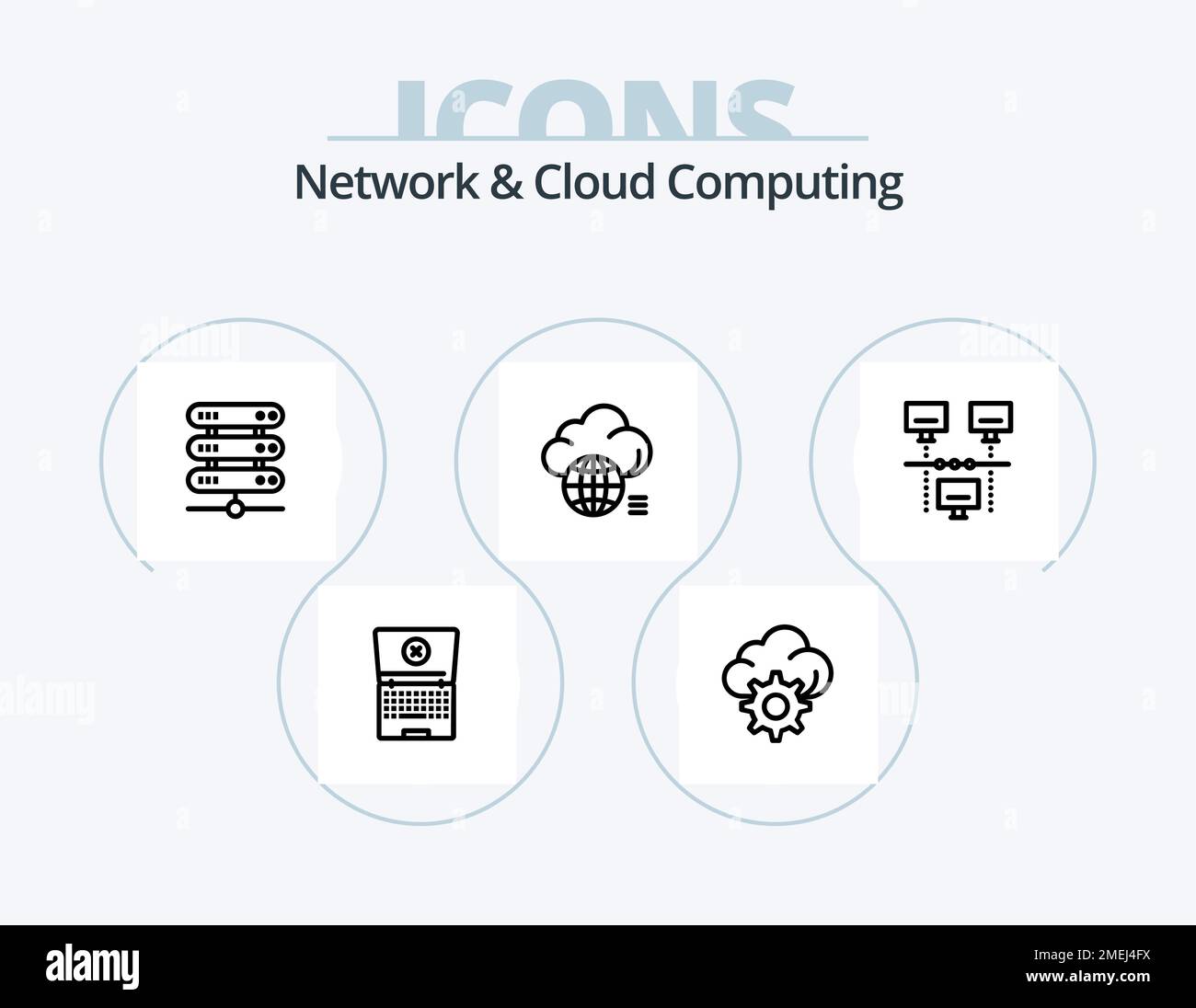 Network And Cloud Computing Line Icon Pack 5 Icon Design. router ... Network And Cloud Computing Line Icon Pack 5 Icon Design. router ...