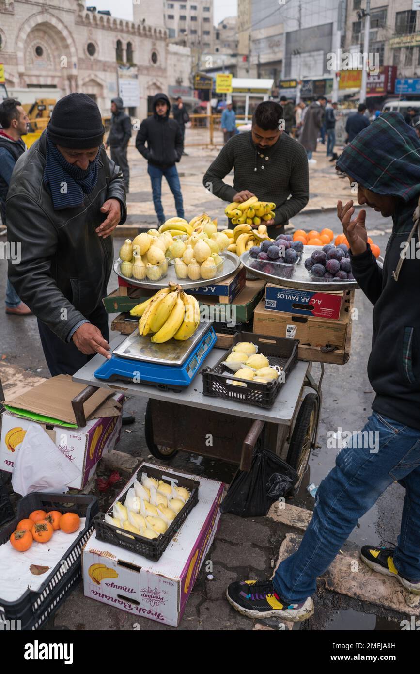 Street market in Amman, Jordan, Asia Stock Photo - Alamy