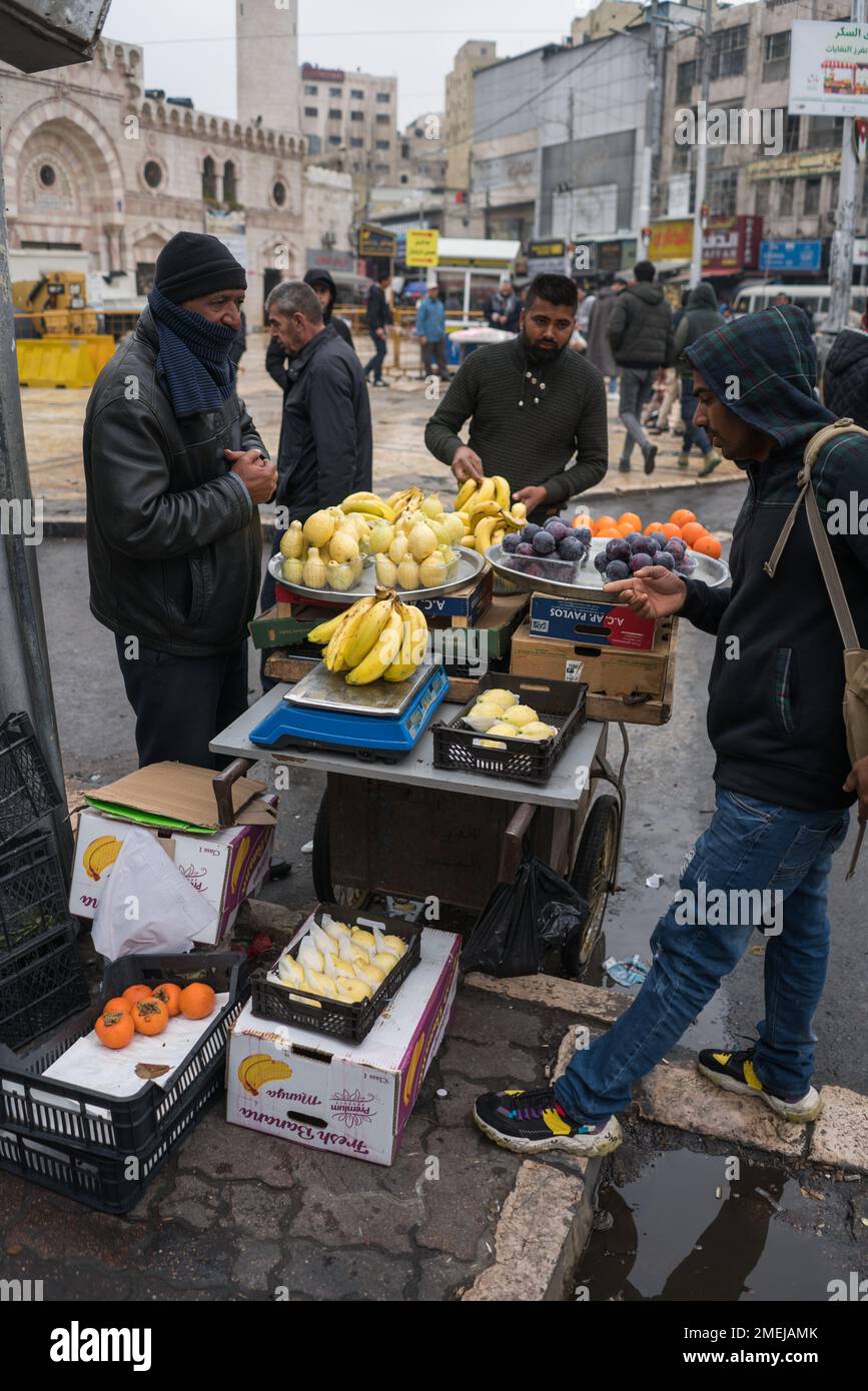 Street market in Amman, Jordan, Asia Stock Photo - Alamy