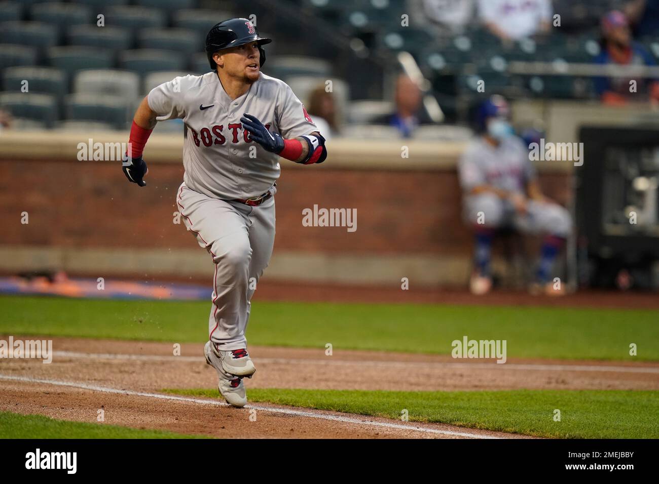 Boston Red Sox's Christian Vazquez during the second inning of a ...