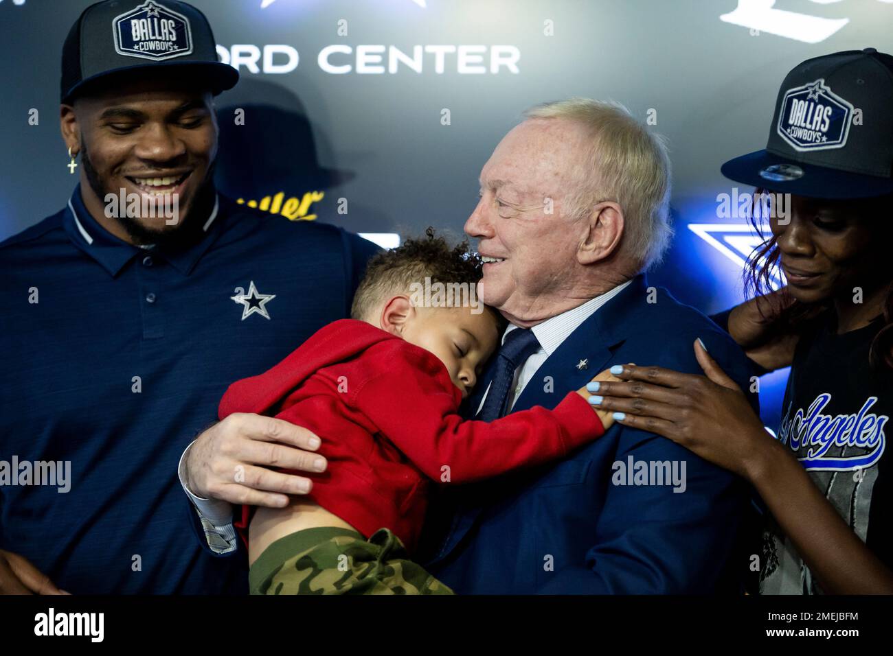 From left to right, Dallas Cowboys first-round draft pick linebacker ...