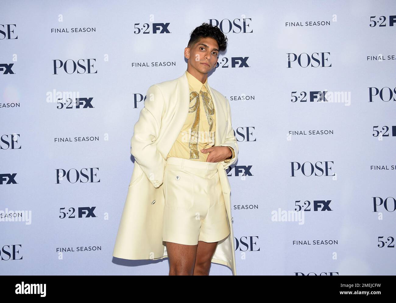 Actor Angel Bismark Curiel attends FX's "Pose" third and finale season ...