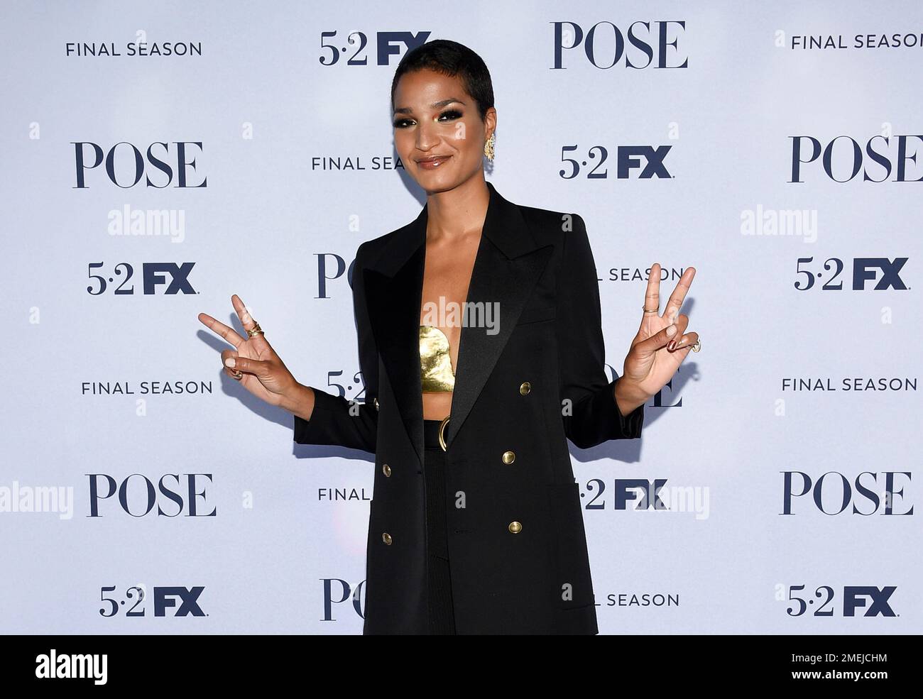 Actor Indya Moore attends FX's "Pose" third and finale season premiere ...