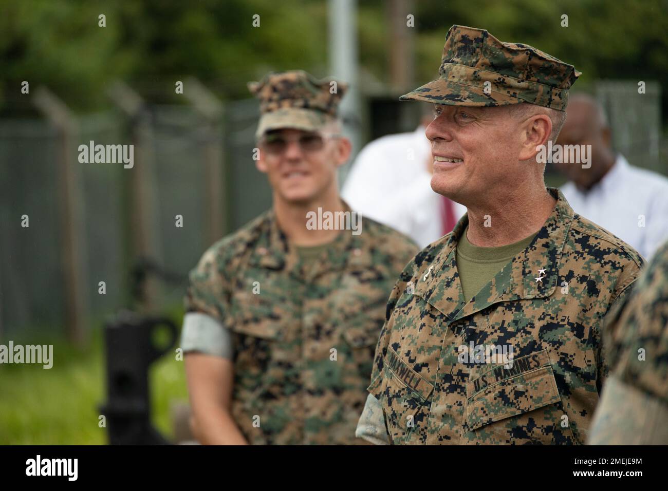U.S. Marine Corps Maj. Gen. David Maxwell, the commanding general of ...