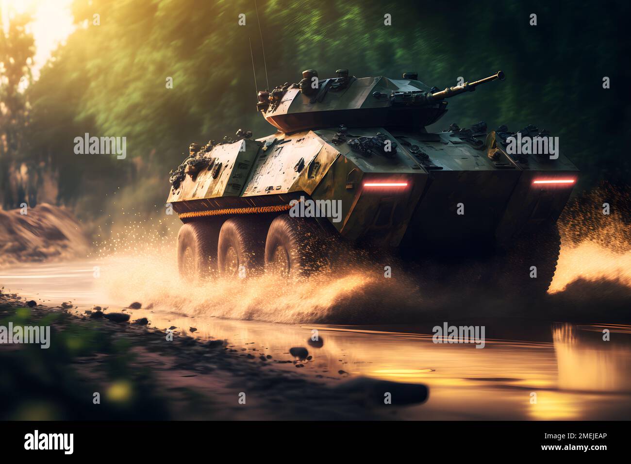 Infantry fighting vehicles, armored personnel carriers. An armored car ...