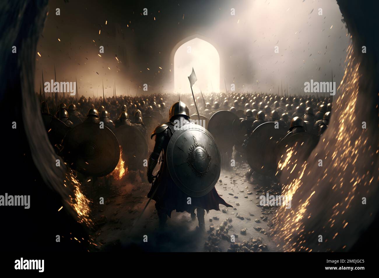 3d building dark earth hi-res stock photography and images - Alamy