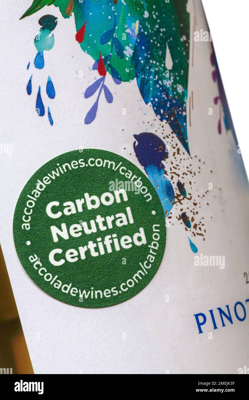 Carbon neutral certified logo hi-res stock photography and images - Alamy