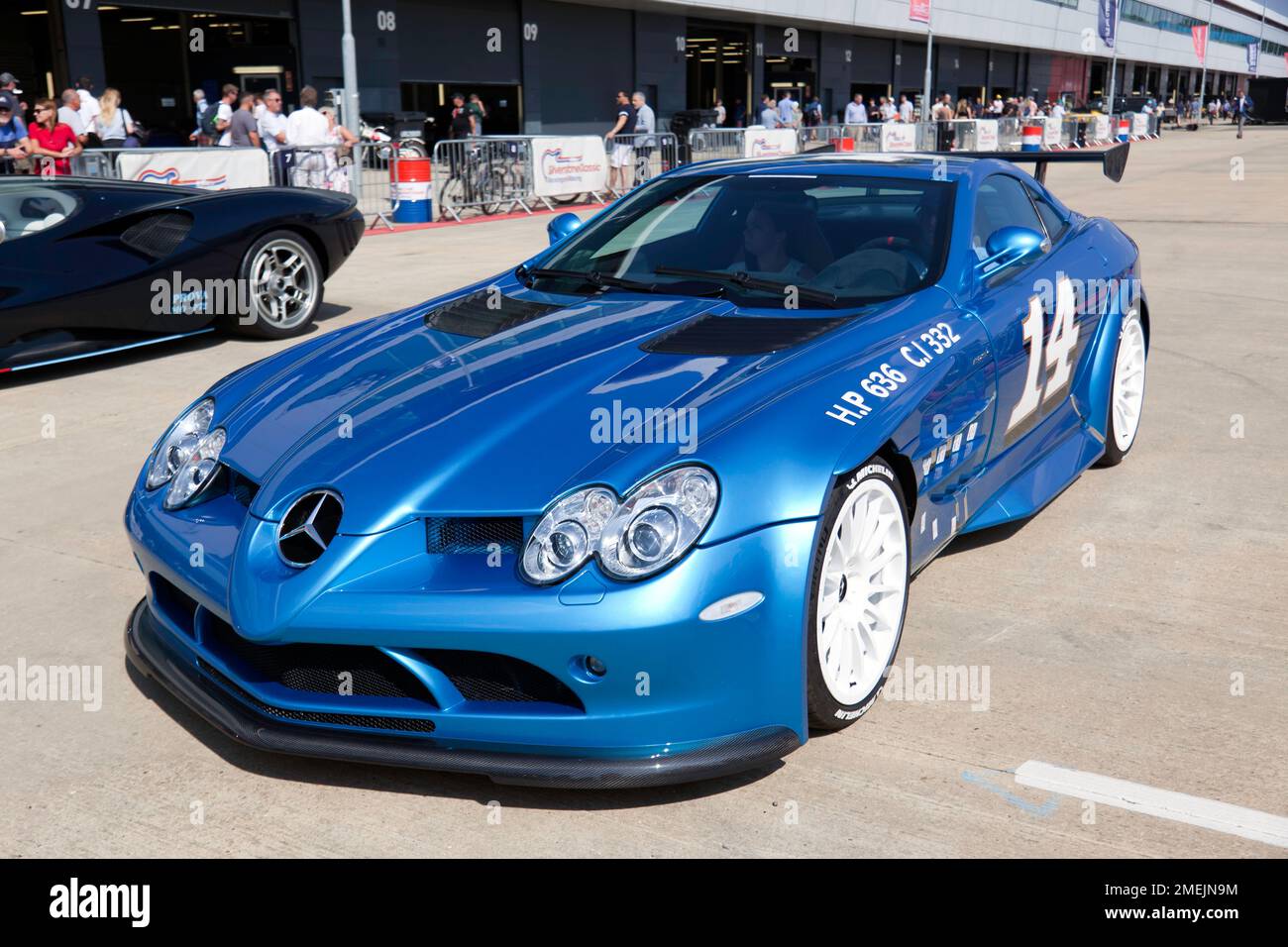 Mercedes Benz Slr Mclaren Blue