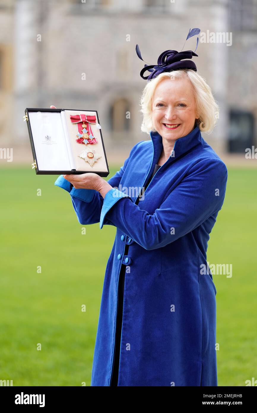 Dame Ruth Beverley, also known as Ruth May, after being made a Dame ...