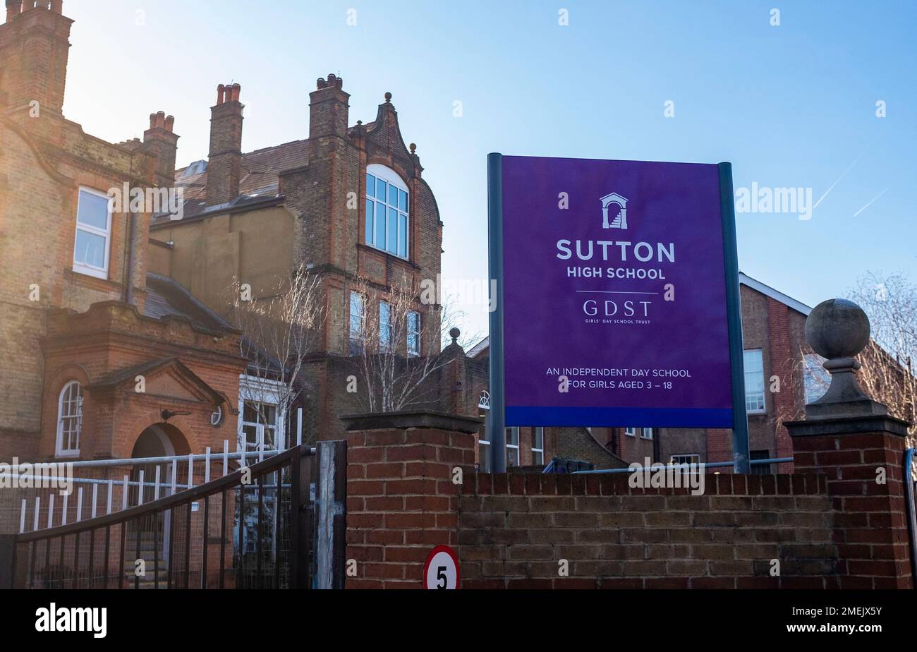 Sutton High School an independent school for girls , Surrey , England ...