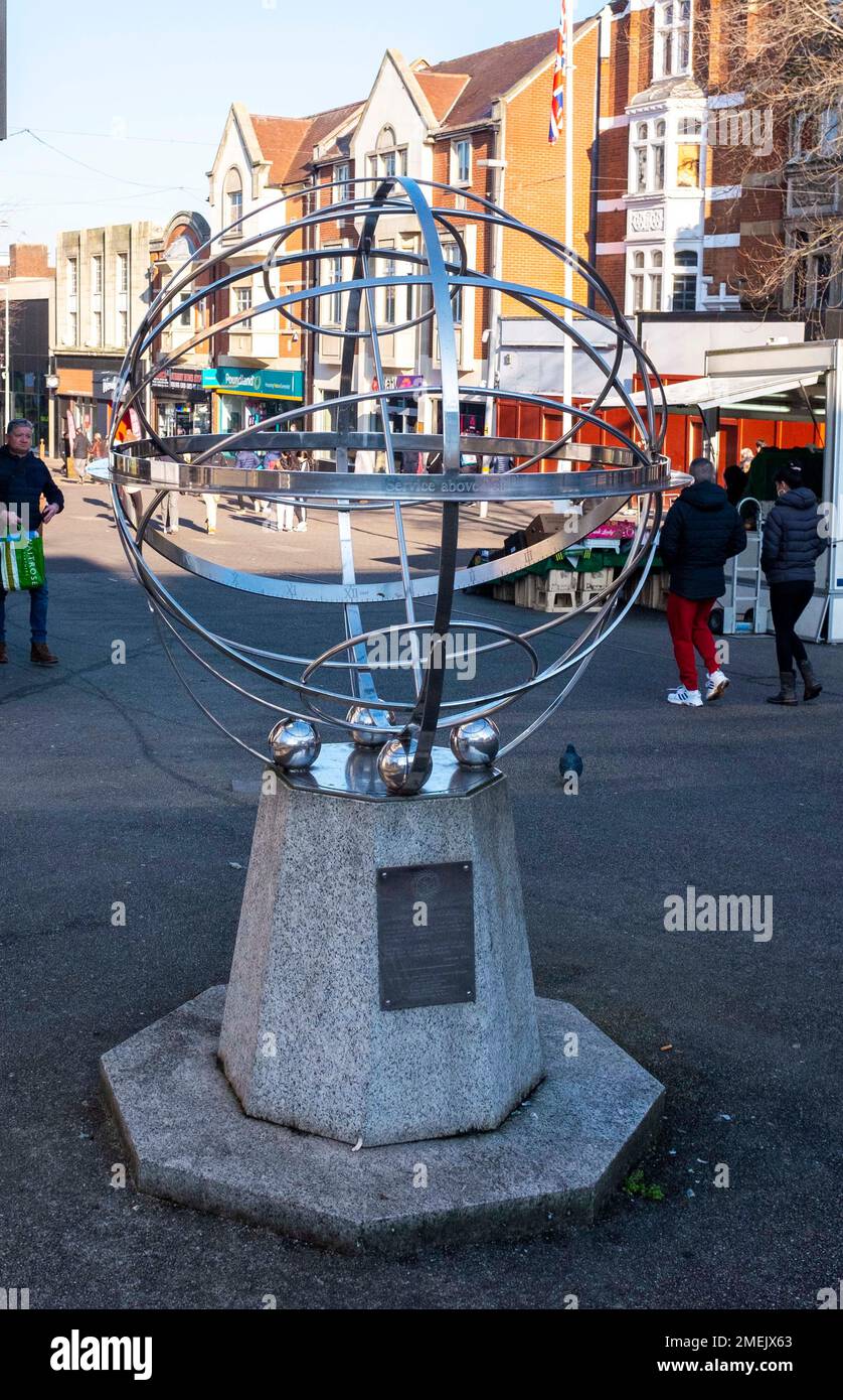 Sutton Town Centre views , Surrey , England UK - The Rotary ...