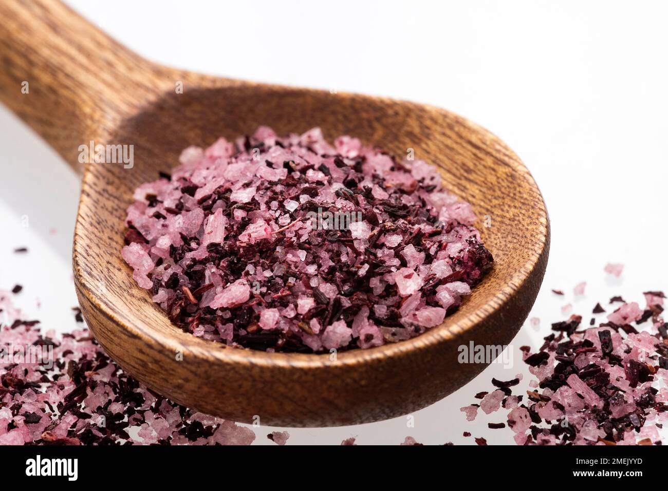 Organic hibiscus salt - Fine crystals for Seasoning Stock Photo - Alamy