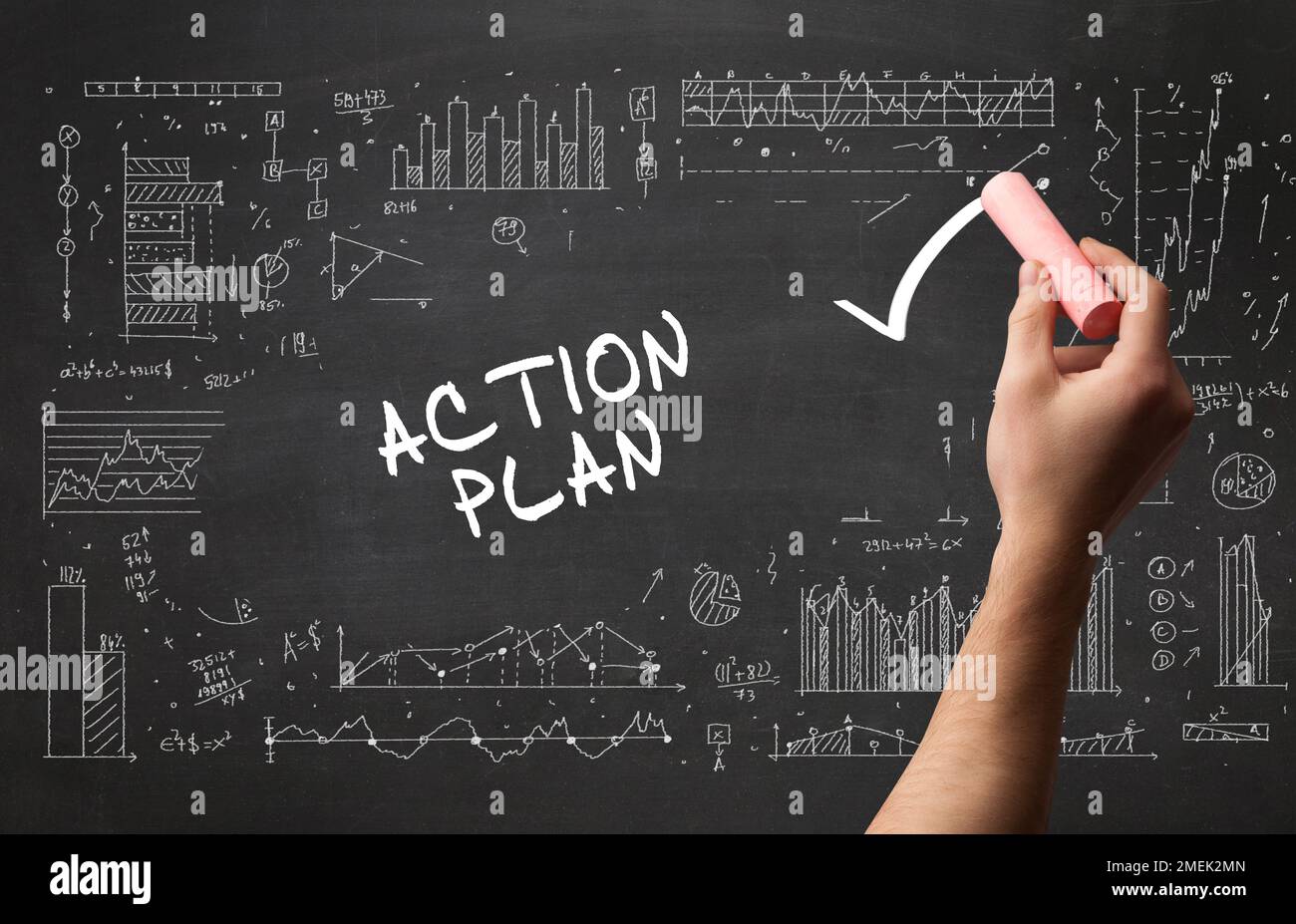 Hand drawing new business concept Stock Photo - Alamy