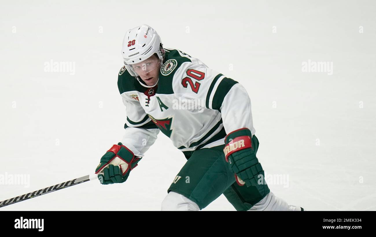 Minnesota Wild's Ryan Suter skates during the third period of an NHL ...