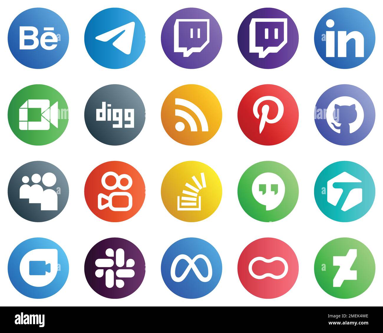 Social Icons Minimal