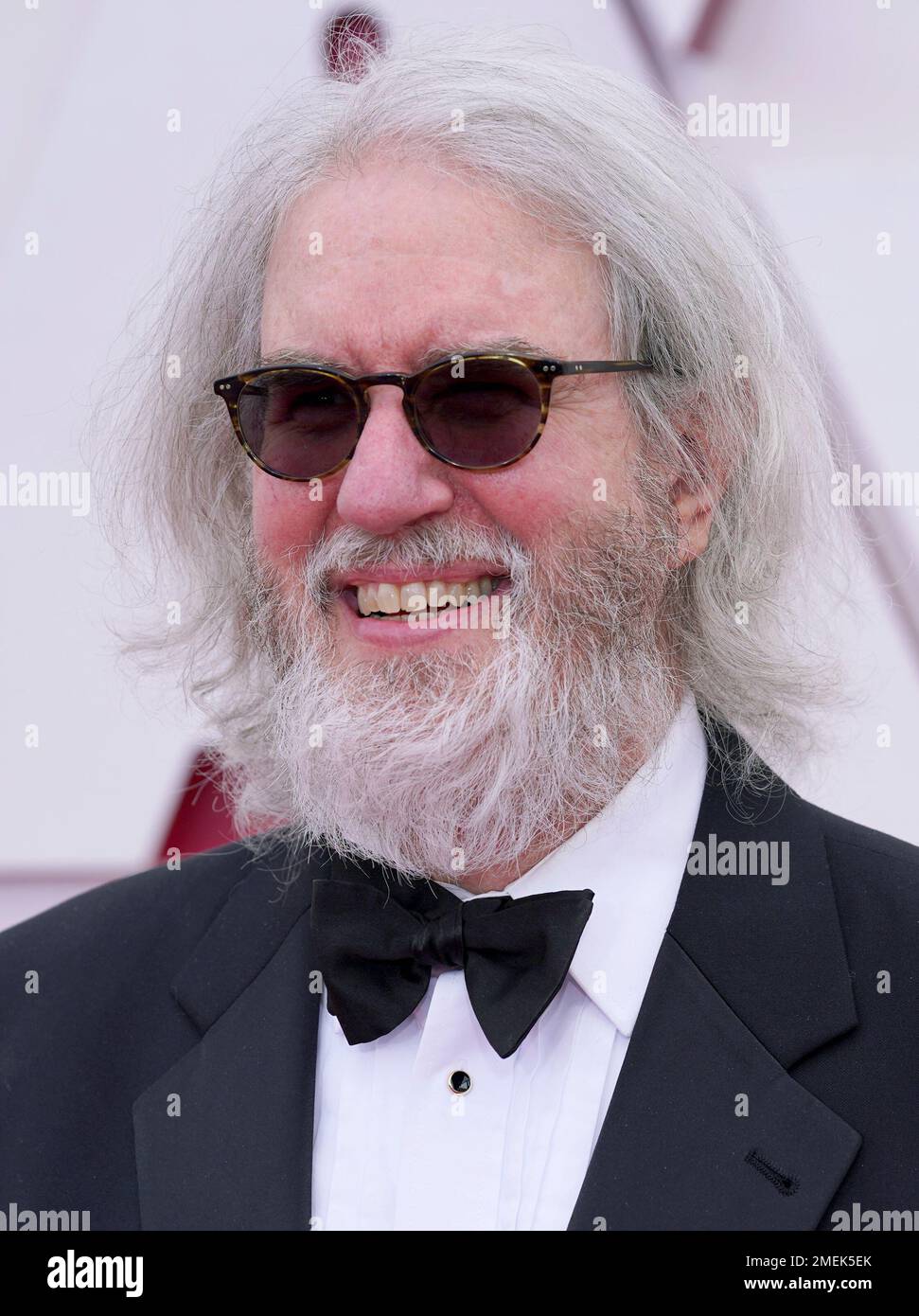David Parker arrives at the Oscars on Sunday, April 25, 2021, at Union ...