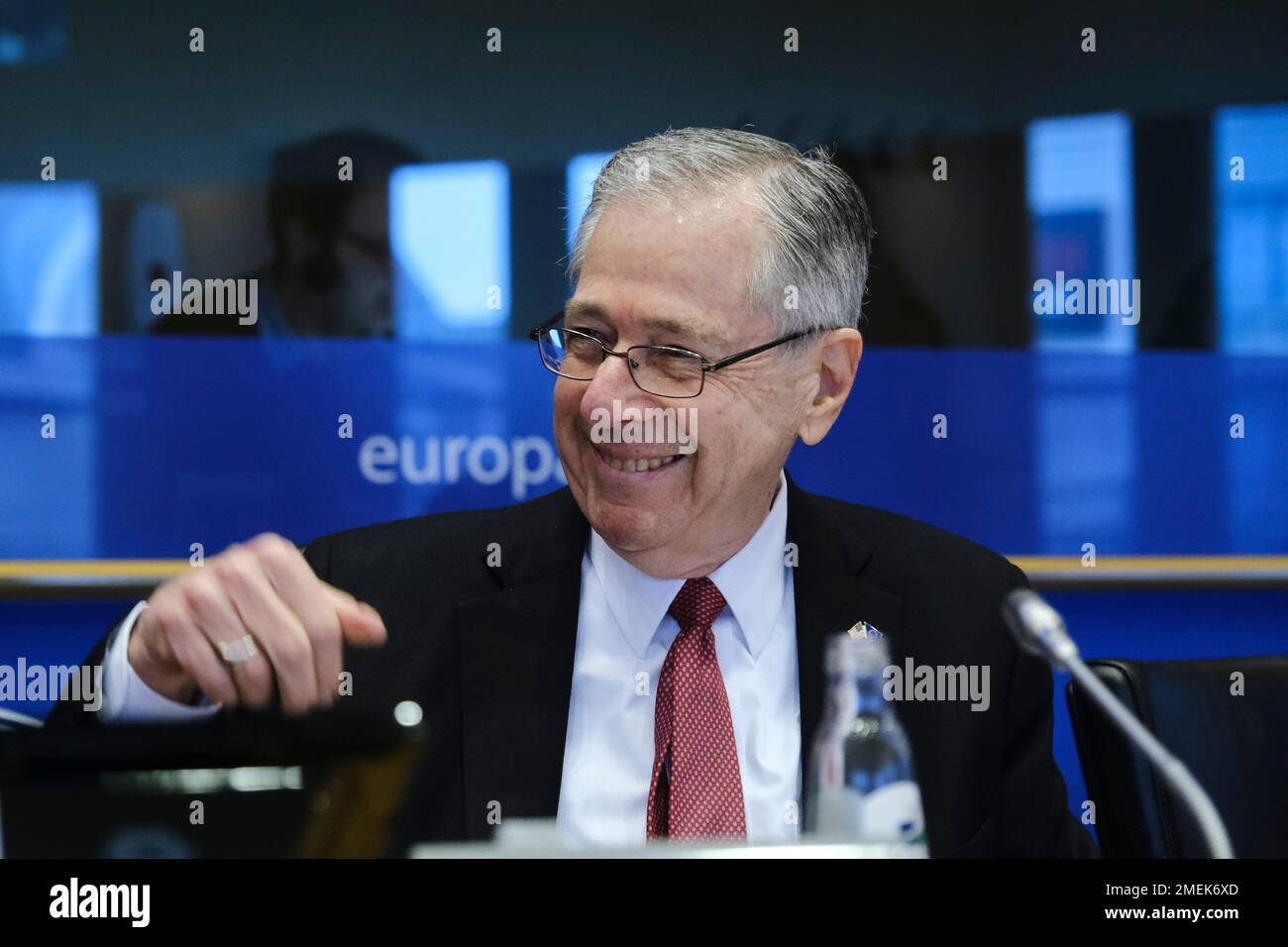 Brussels, Belgium. 24th Jan, 2023. Mark GITENSTEIN, Ambassador of the ...