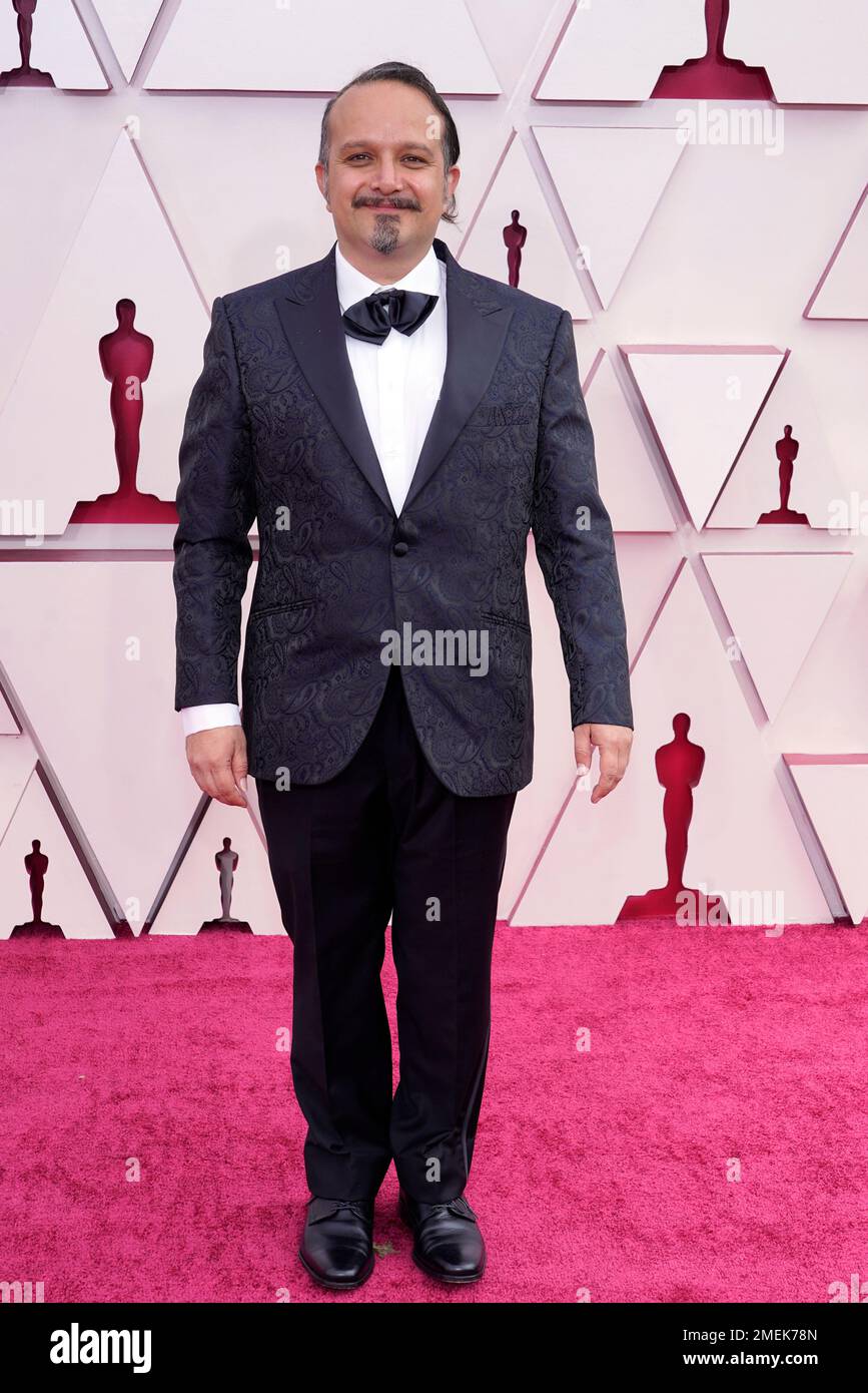 Carlos Cortes arrives at the Oscars on Sunday, April 25, 2021, at Union ...
