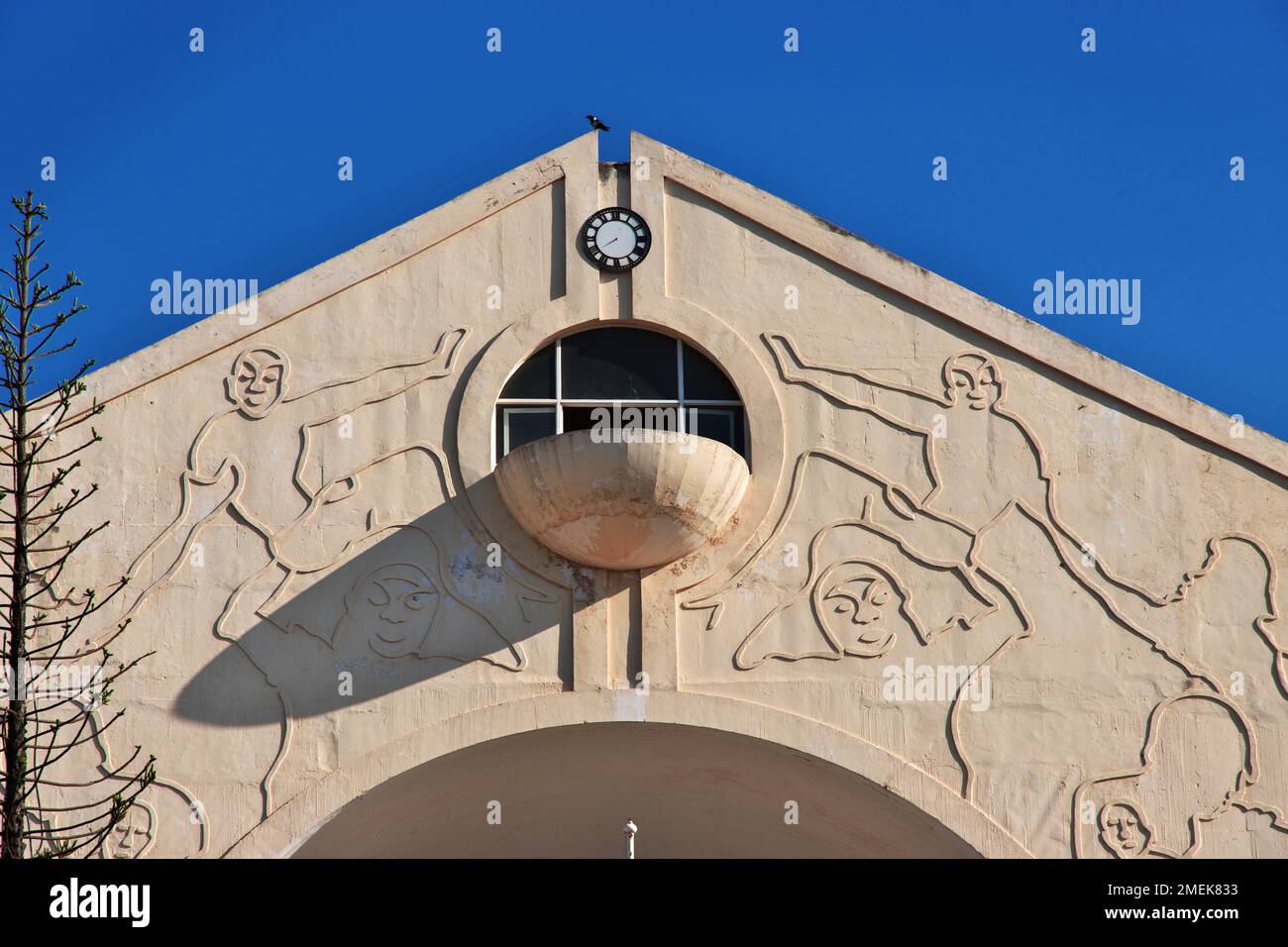 Triumphal arch 22, Art monument in Banjul, Gambia, West Africa Stock ...