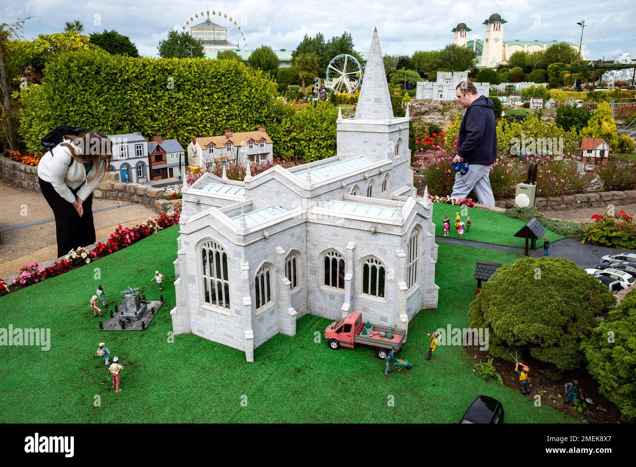 Merrivale model village great Yarmouth Norfolk UK Stock Photo - Alamy