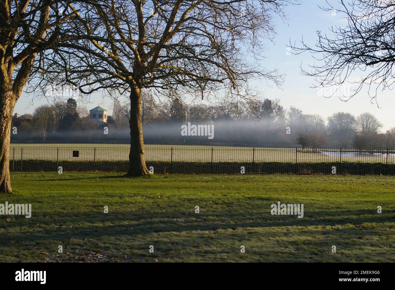 Windsor Great Park and the Long Walk - a morning in January Stock Photo ...