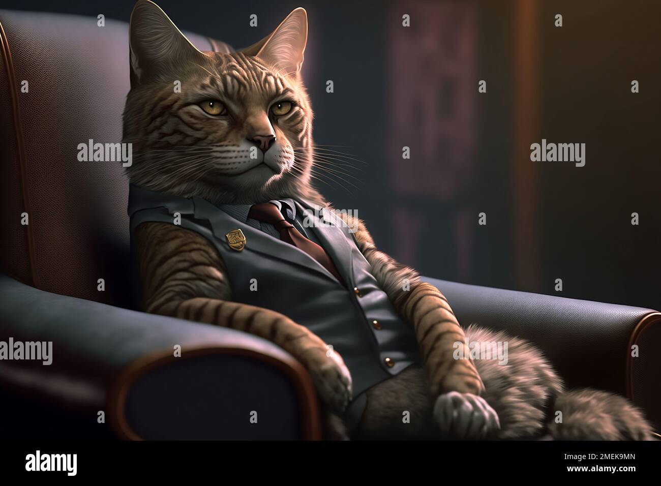 Boss cat cartoon hi-res stock photography and images - Alamy