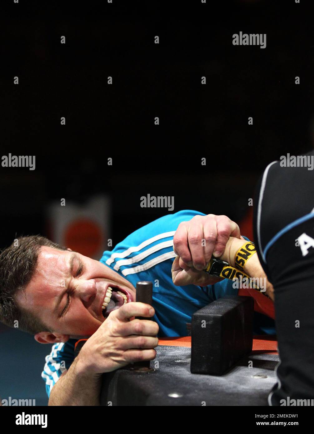 George Wahlman, Gefle armsport, during Swedish championships in arm ...