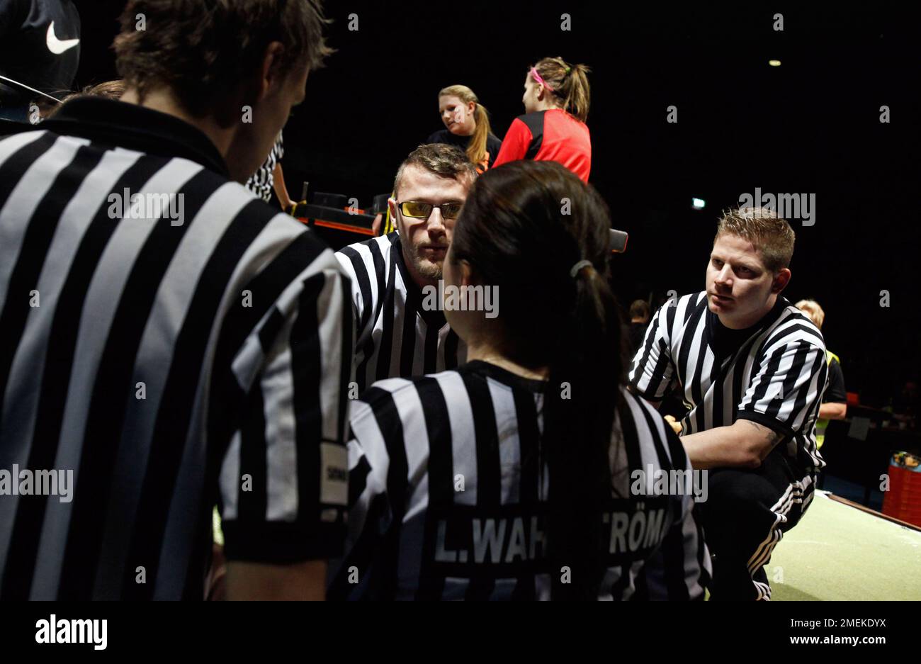 Swedish championships in arm wrestling in Motala sports hall, Motala ...