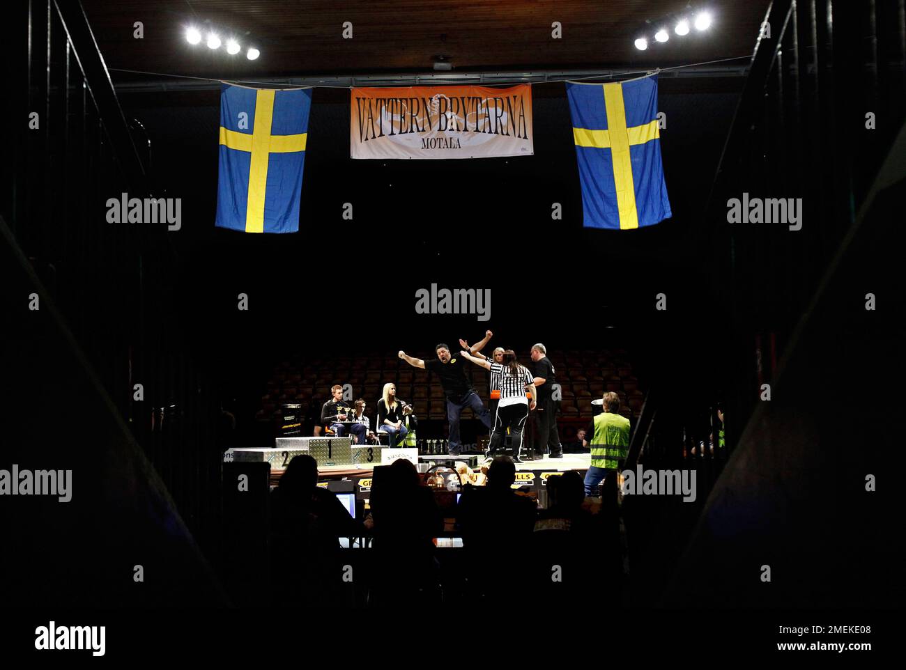 Johnny Franzén, Skövde armsport, during Swedish championships in arm ...
