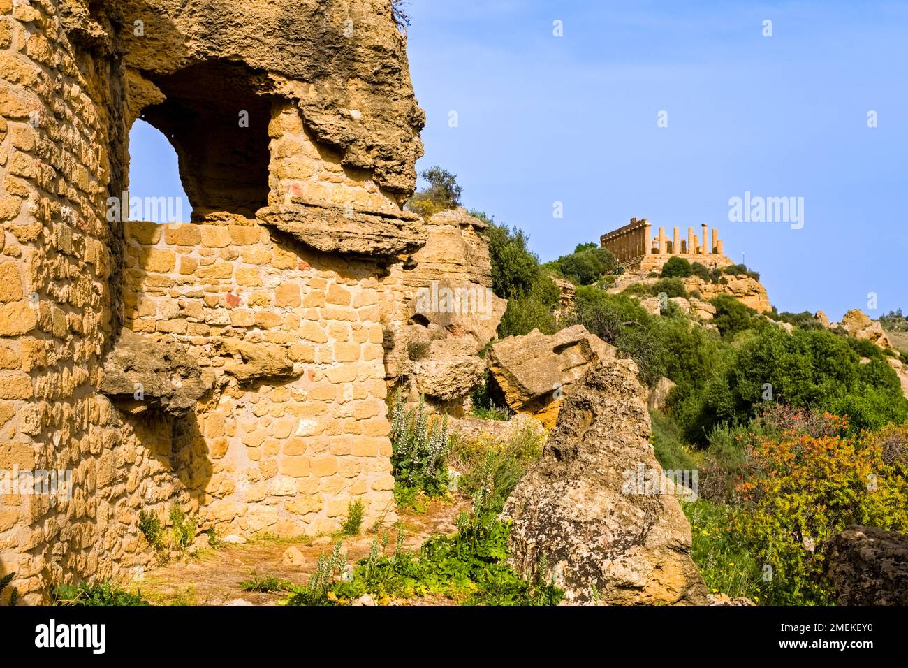 The Greek fortifications, Fortificazioni greche, in the Valley of the ...