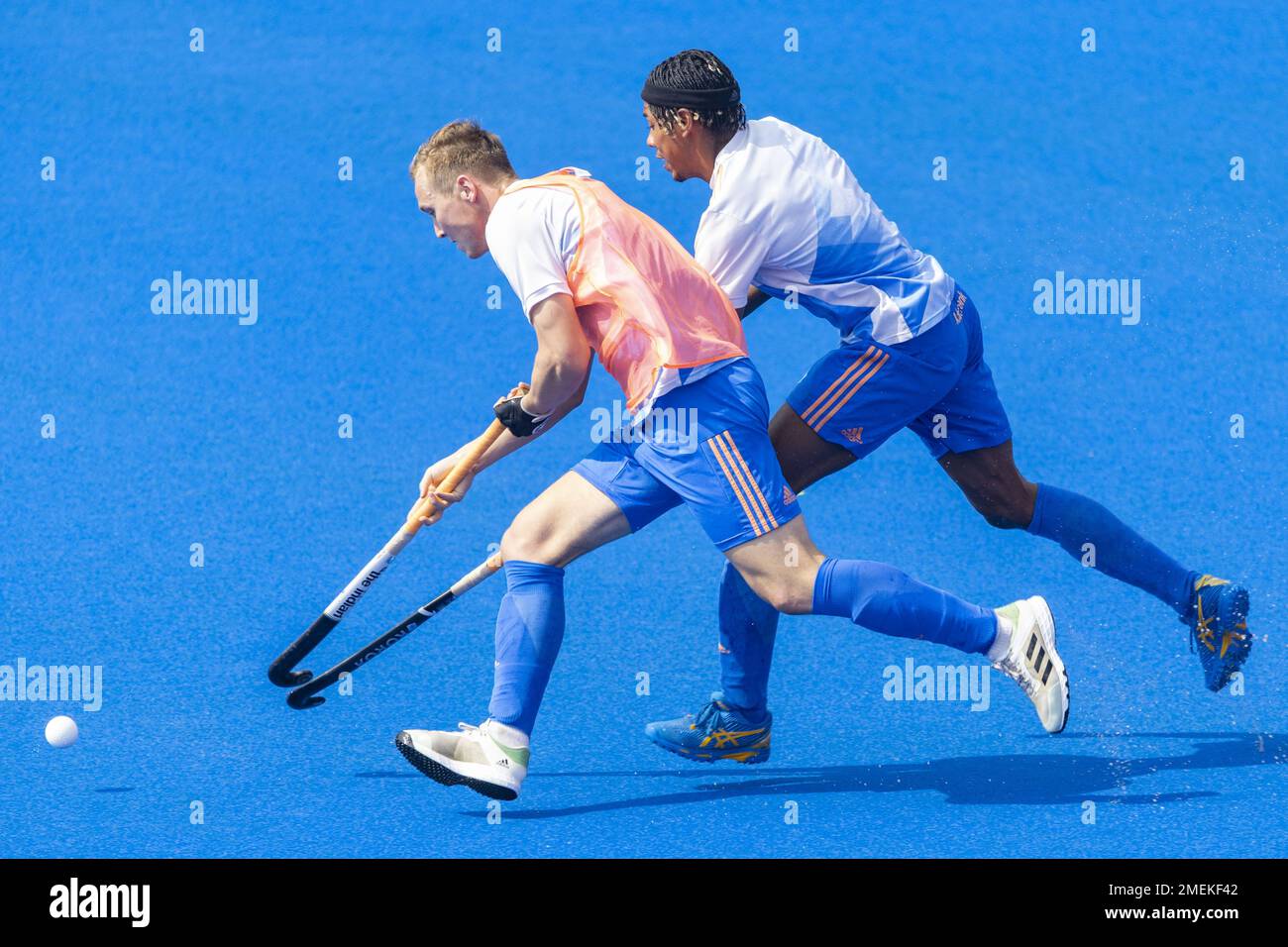 BHUBANESWAR - Floris Wortelboer (NED) and Terrance Pieters (NED) during ...