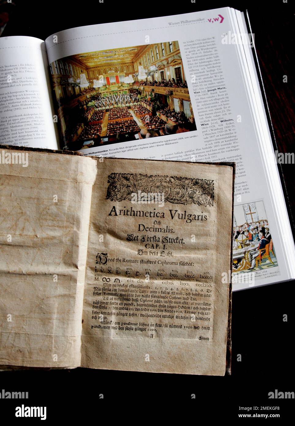 Old and new dictionary Stock Photo - Alamy