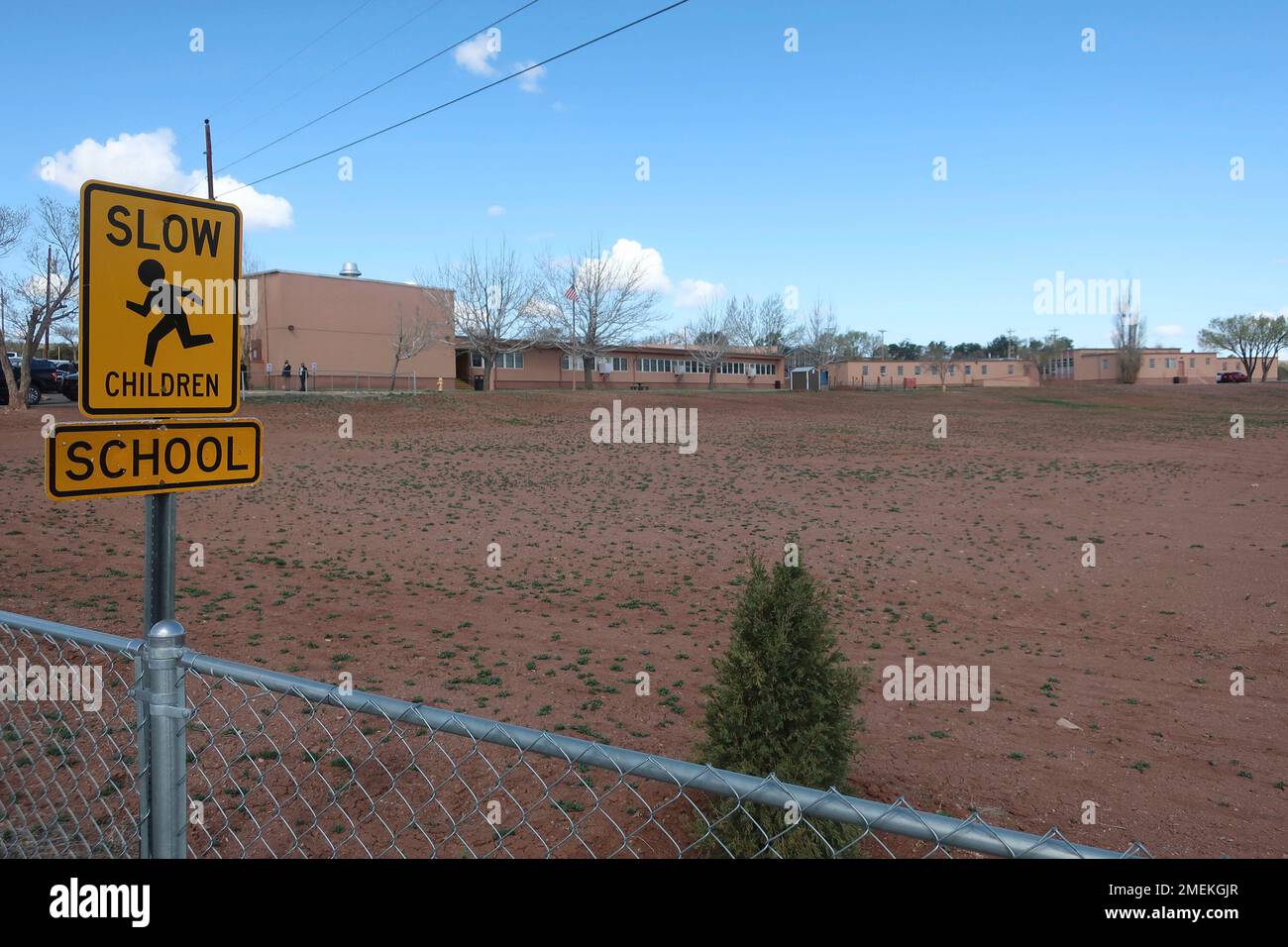 The Hunters Point Boarding School, a small grade school on the ...
