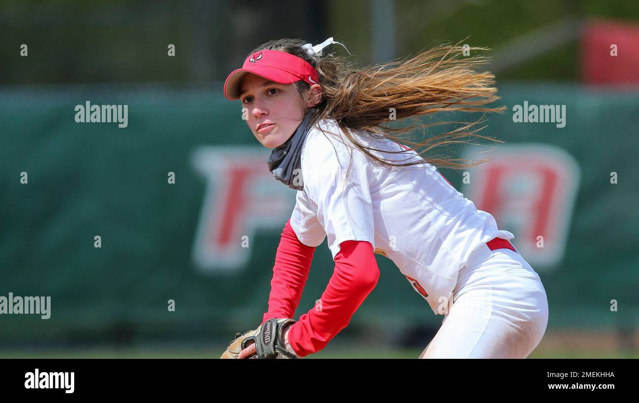 Marist's Sam Freeland (5) during an NCAA softball game against ...