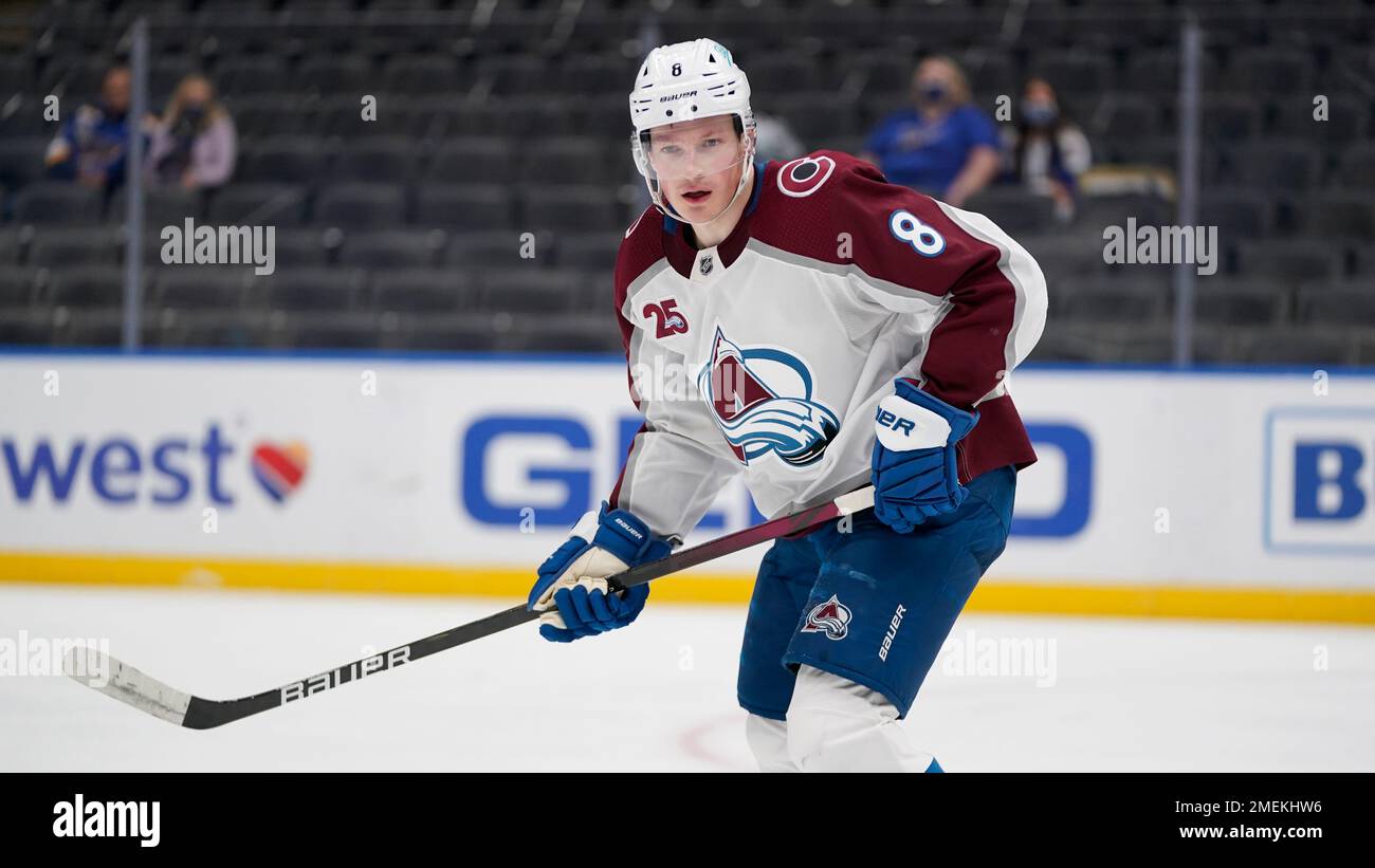 Colorado Avalanche's Cale Makar in action during the second period of ...