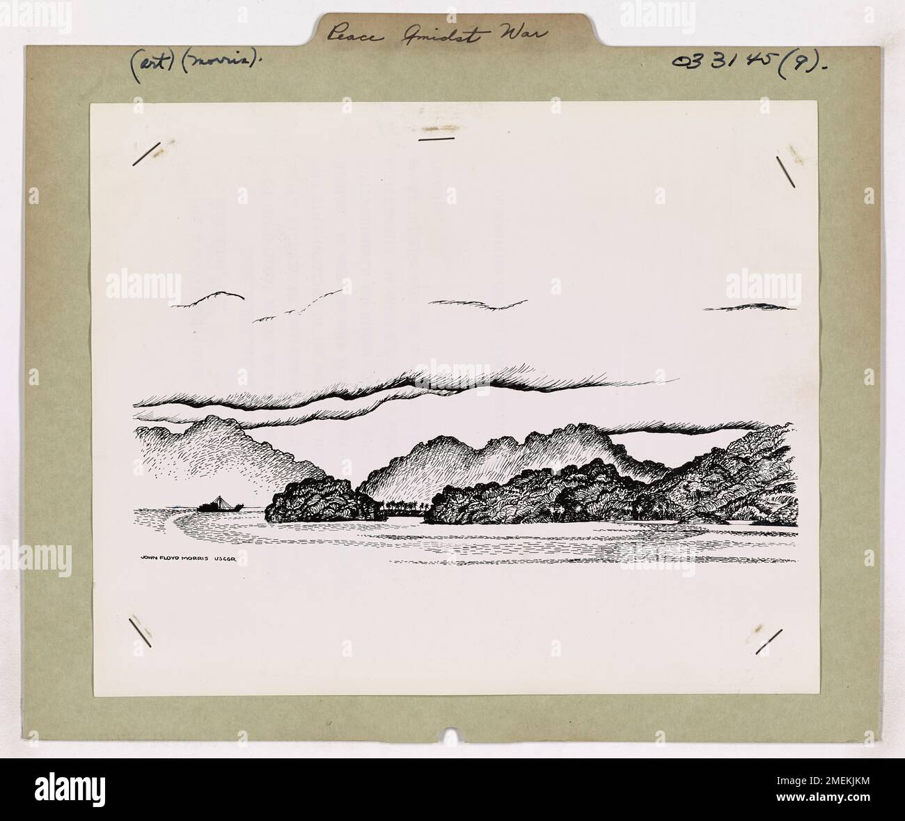 A peaceful depiction of the South Pacific seas, captured by Coast Guard ...