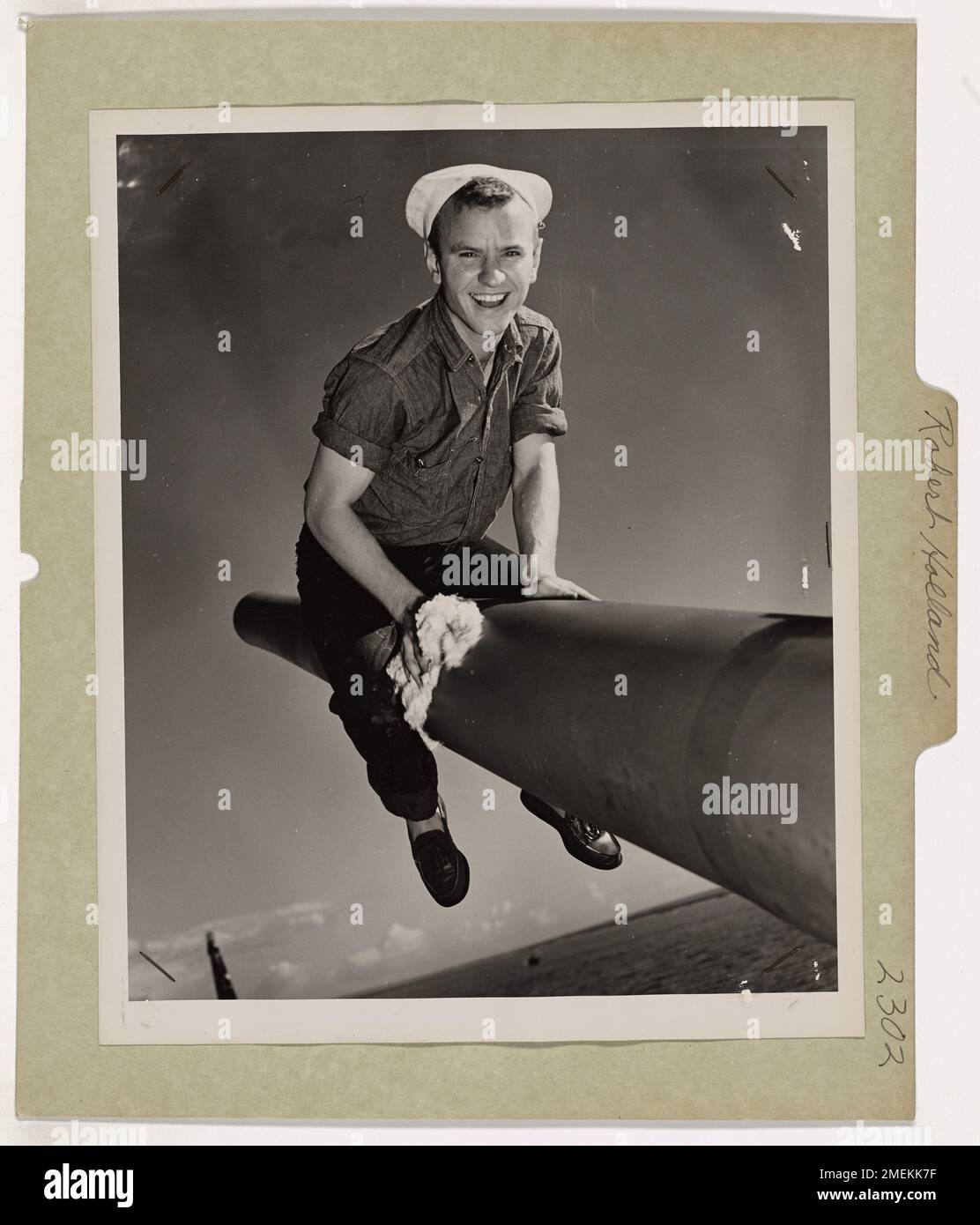 Coast Guardsman Robert H. Holland, a Gunner's Mate First Class ...